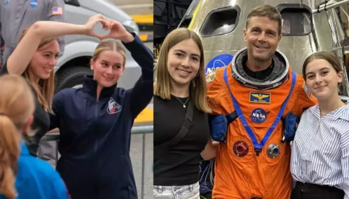 Reid Wiseman And Carroll's Daughters Wanted Him As 'Stay-At-Home Dad ...