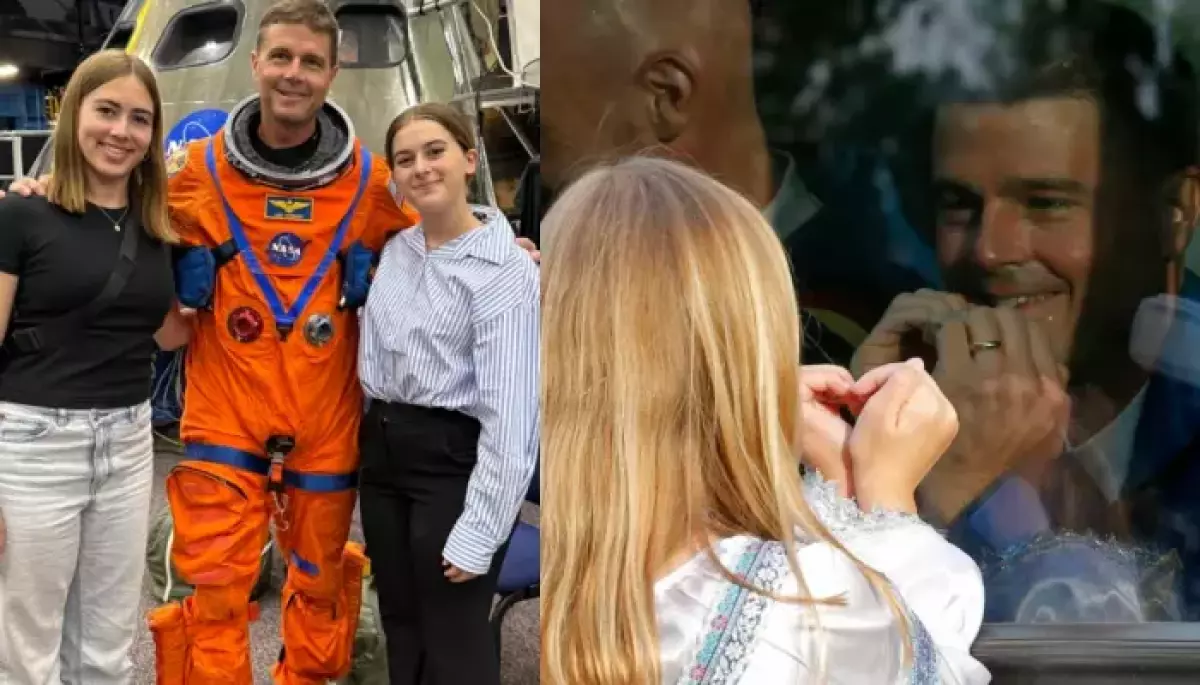 Meet Reid Wiseman's Two Daughters Ellie and Katherine, They Feared For ...