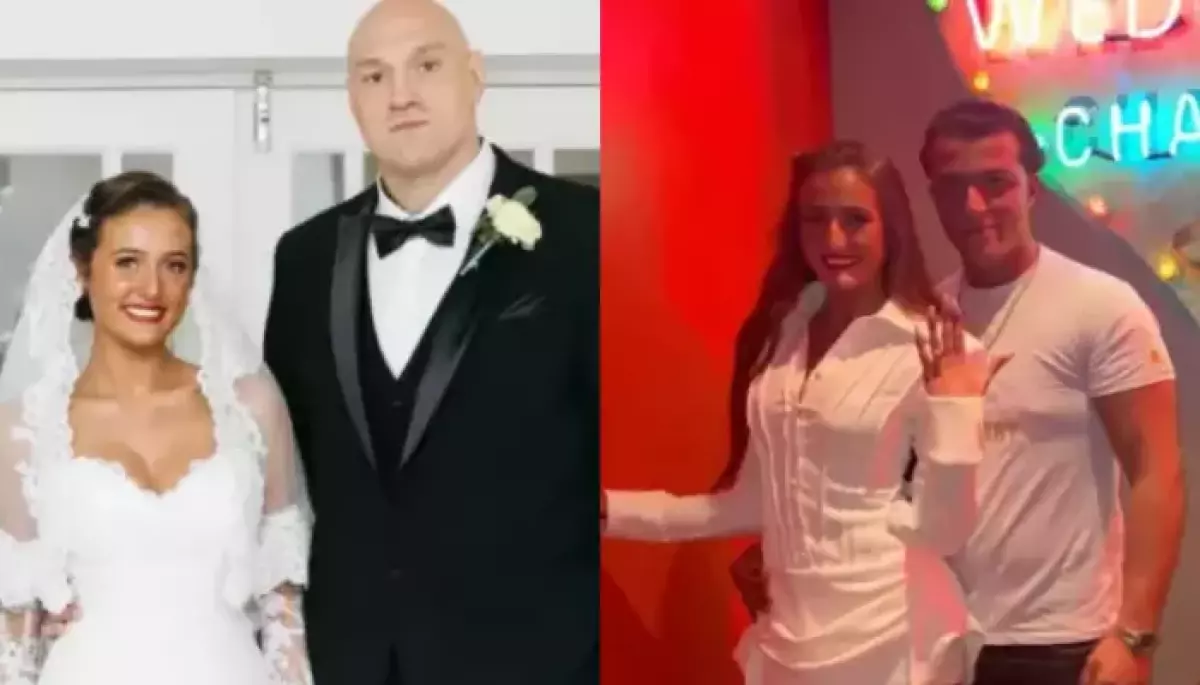 Tyson Fury's Daughter, Venezuela Shares Romantic Kiss With Husband ...
