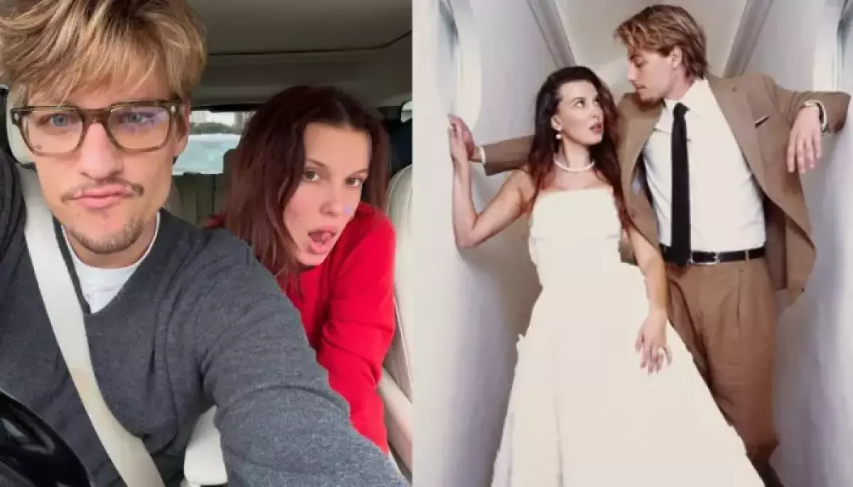 Millie Bobby Brown And Jake Bongiovi's Love Story, From Dreamy Proposal ...